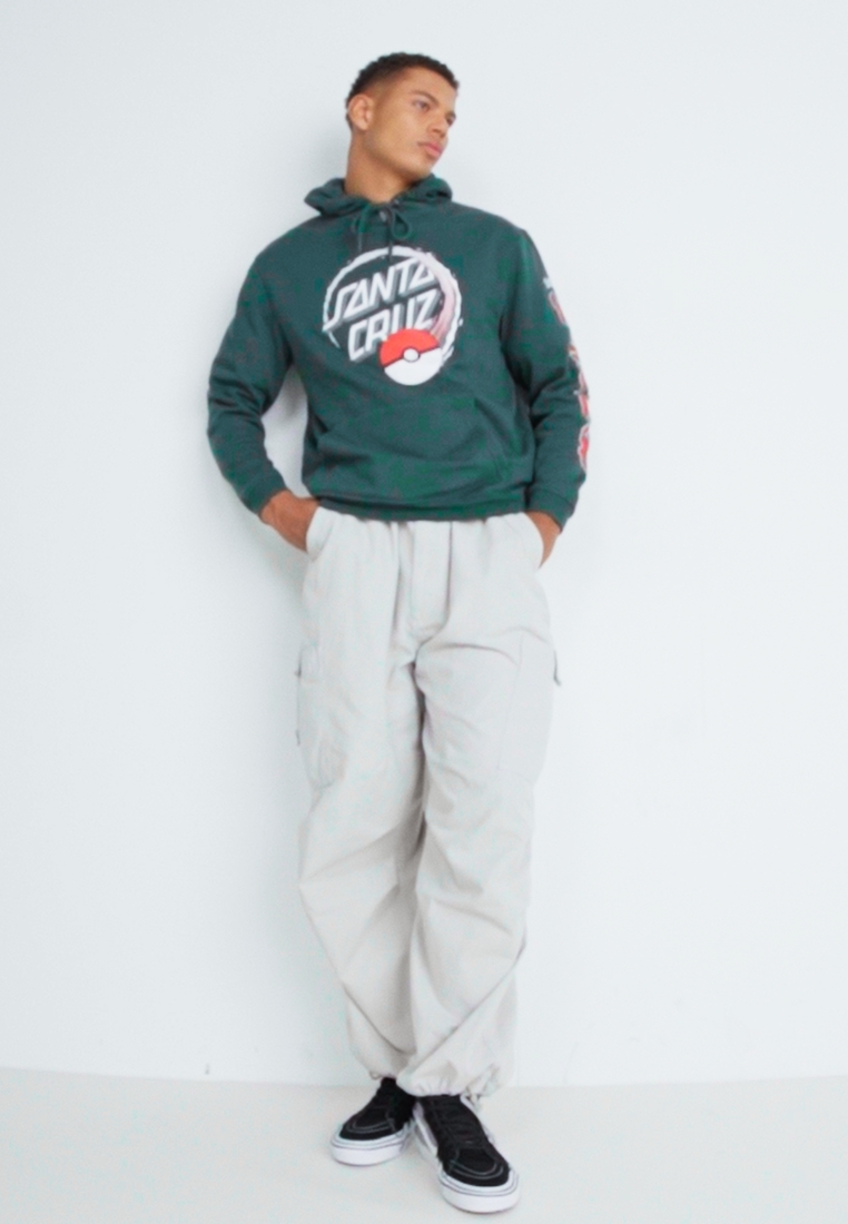 Santa Cruz POKEMON POKE BALL DOT HOOD UNISEX - Hoodie - alpine green ...