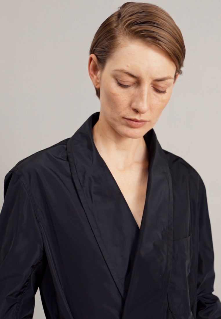 ASPESI SPOLVERINO RUPERT - Klassisk kappa / rock - nero/black/svart - Zalando.se