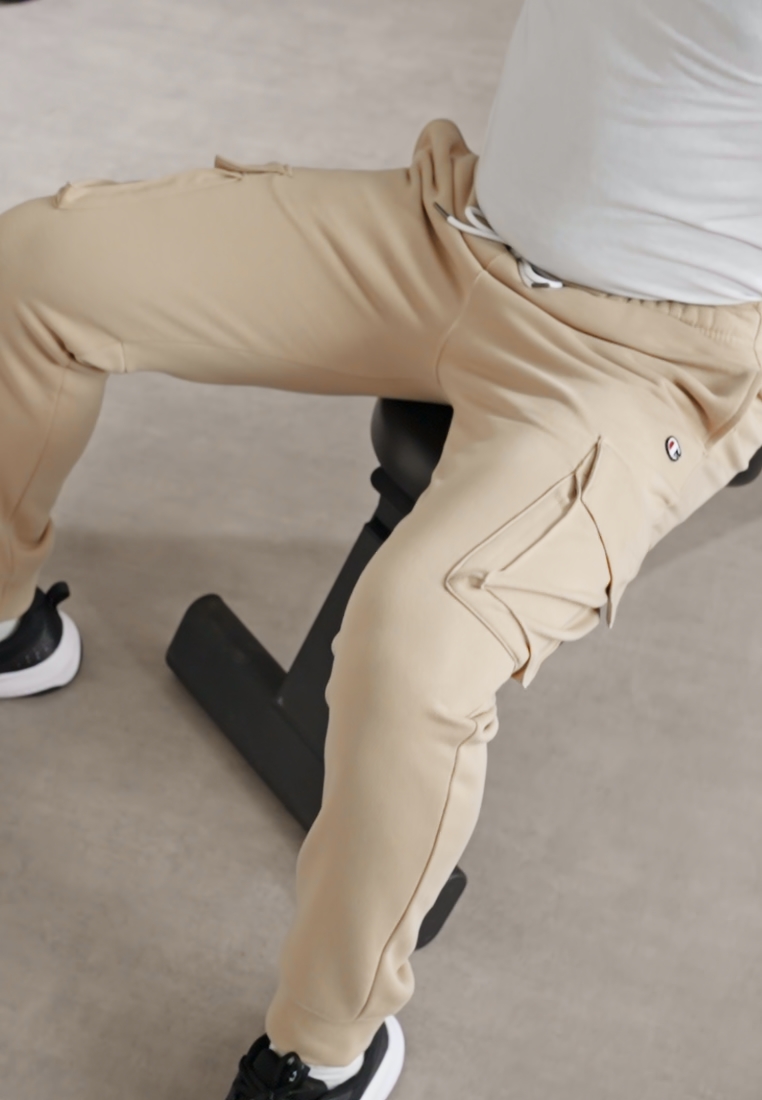 Champion ICONS PANT - Trainingsbroek - tan - Zalando.nl