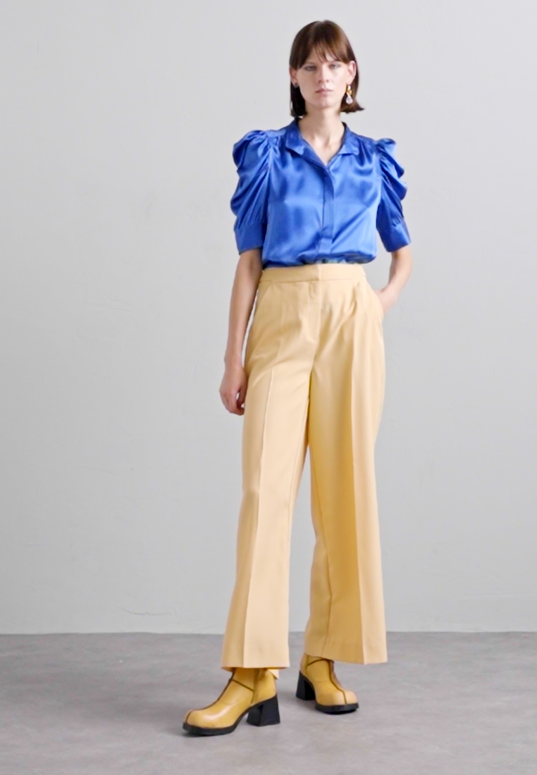 FRAME GILLIAN - Button-down blouse - slate blue/blue - Zalando.co.uk