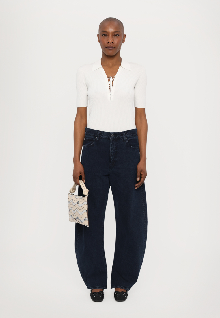 FRAME THE BUBBLE - Relaxed fit jeans - dorado/mottled black - Zalando