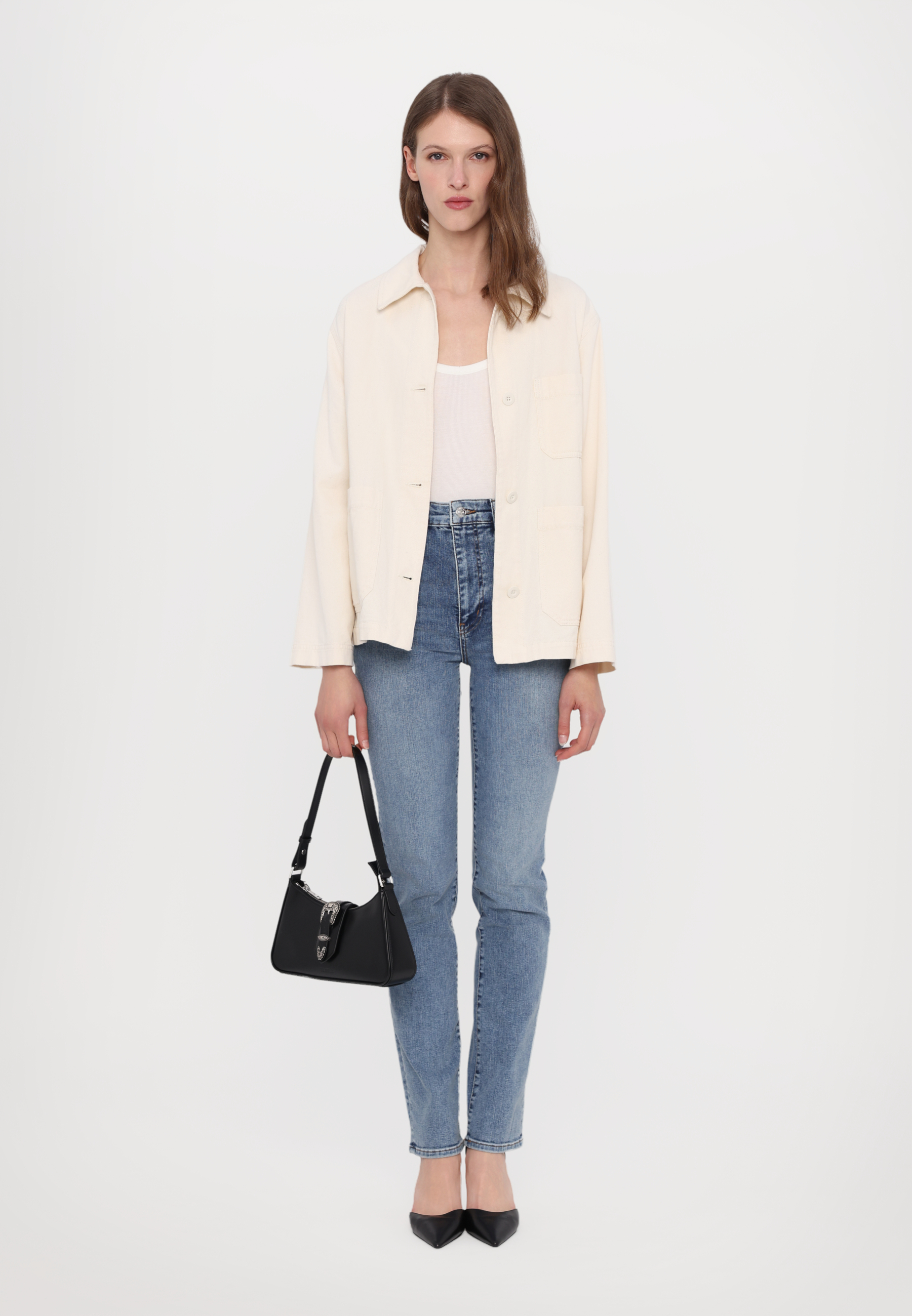 FRAME THE PENCIL - Straight leg jeans - blue - Zalando