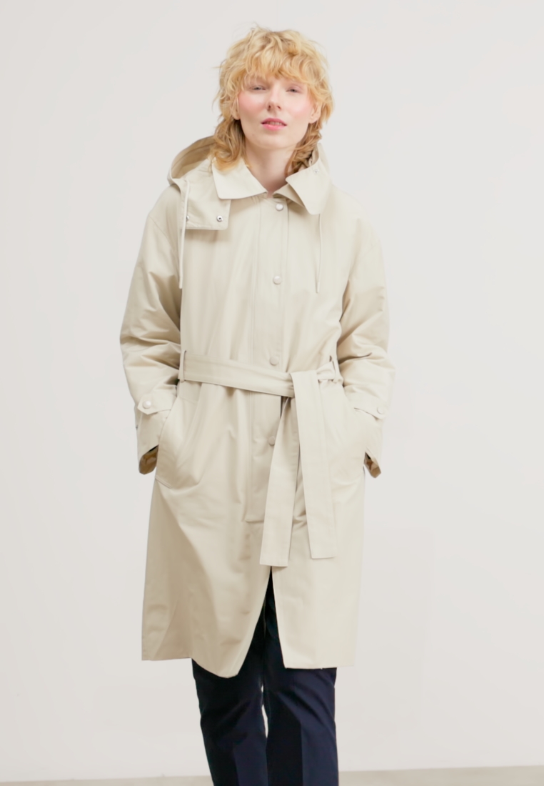GANT WIND CAR COAT - Gabardina - soft oat/beige - Zalando.es