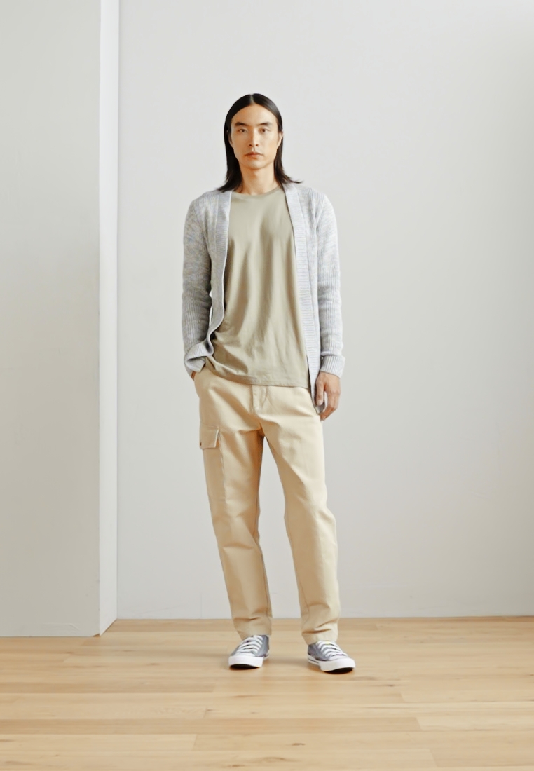 INDICODE JEANS VIVO - Strickjacke - light grey mix/hellgrau - Zalando.de