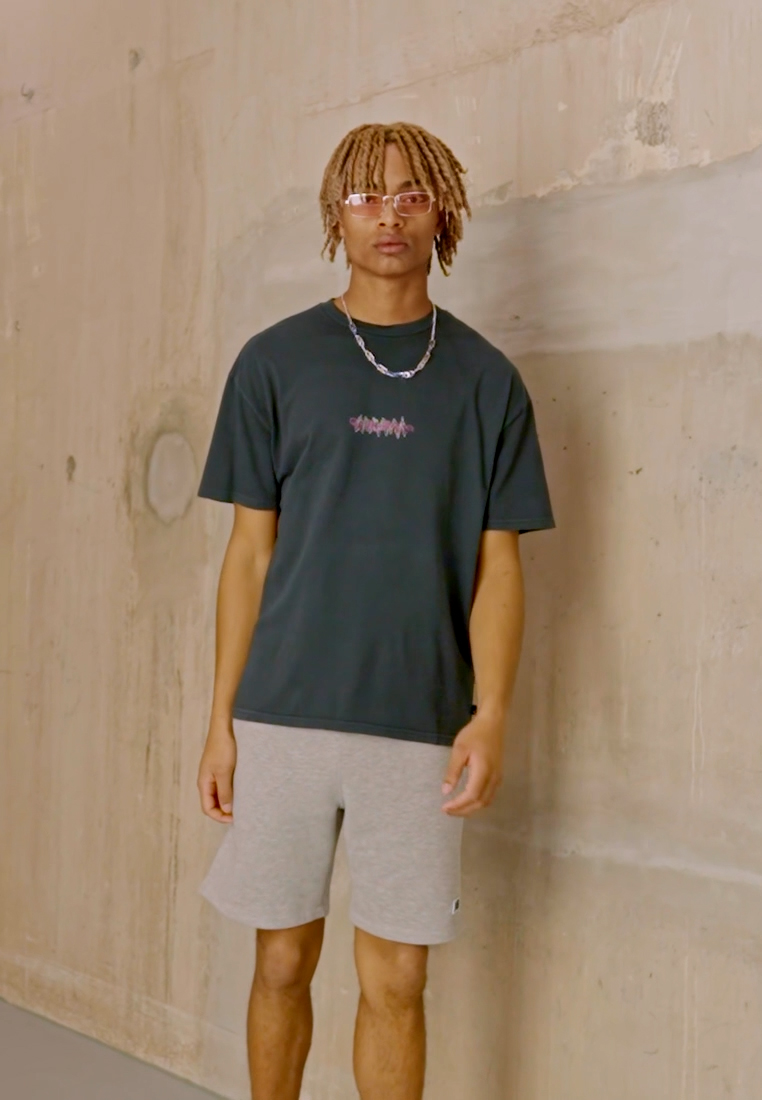 Quiksilver CONNECTED - Print T-shirt - black - Zalando.de