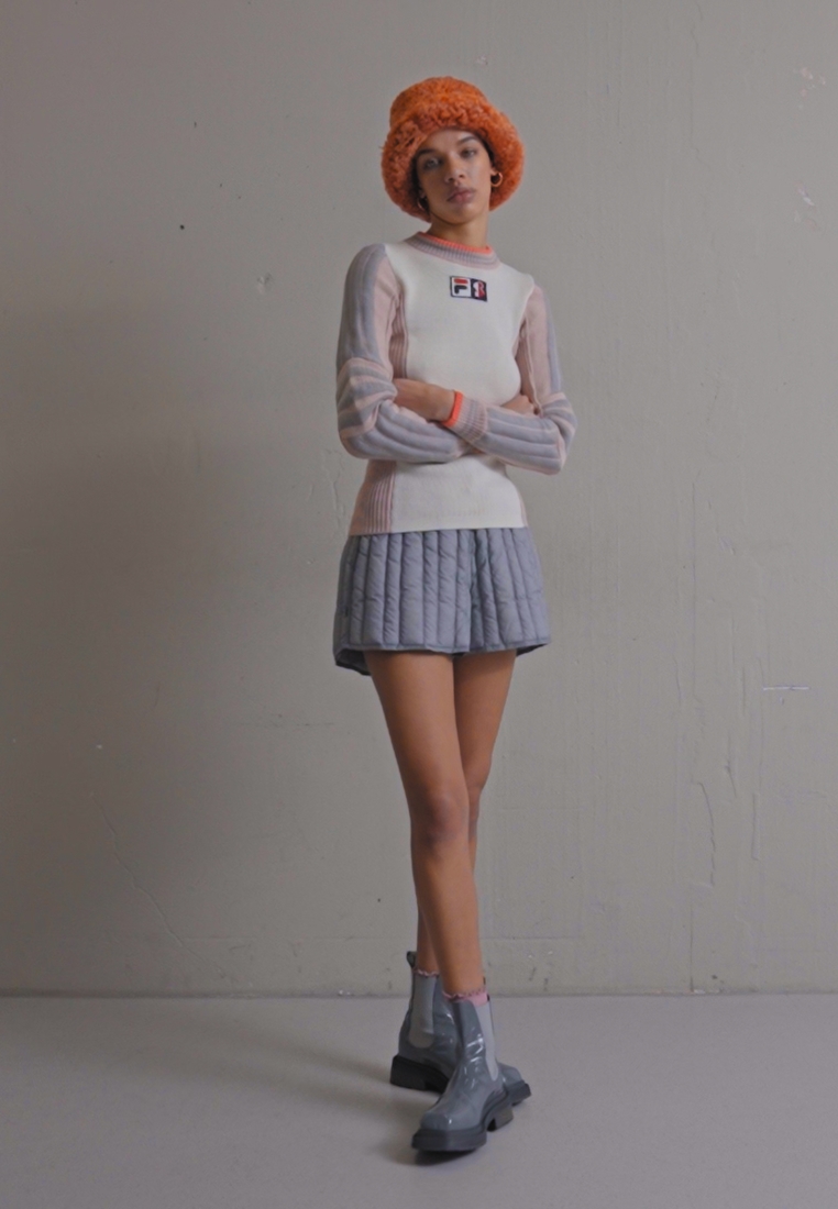 Roksanda ROKSANDA FILA JUMPER - Stickad tröja - butter/champagne/pearl ...