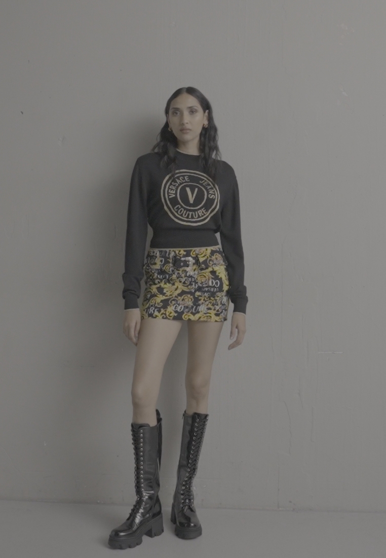 Versace Jeans Couture Botas con cordones - black/negro - Zalando.es