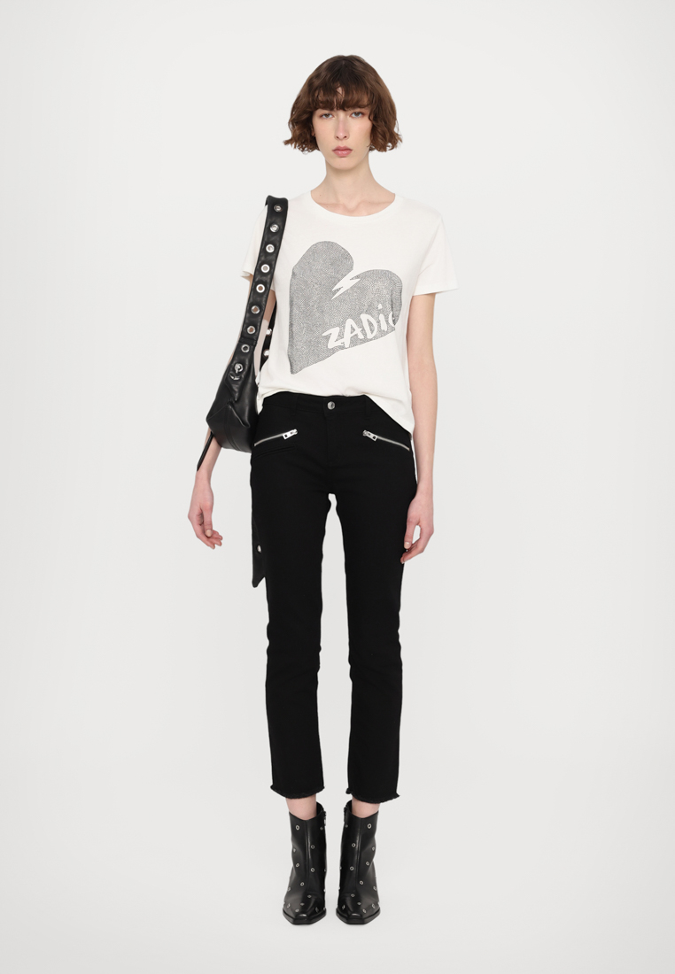 Zadig & Voltaire AVA PERM - Slim fit jeans - noir/black - Zalando.ie