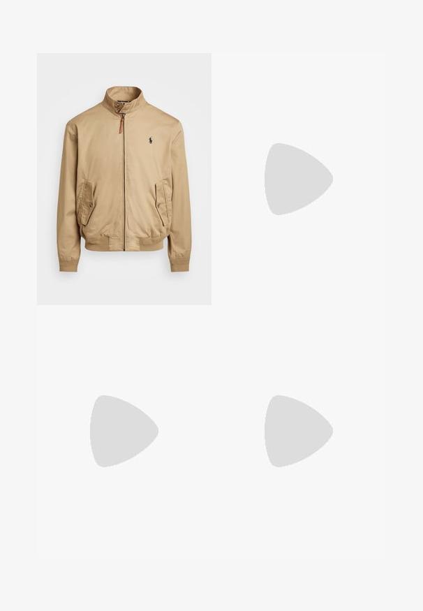 Polo Ralph Lauren TWILL JACKET - Bomber Jacket - cafe tan/tan - Zalando ...