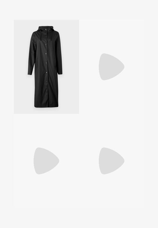 Noisy May NMSKY LONG A LINE RAINCOAT - Regenjas - black/zwart - Zalando.nl