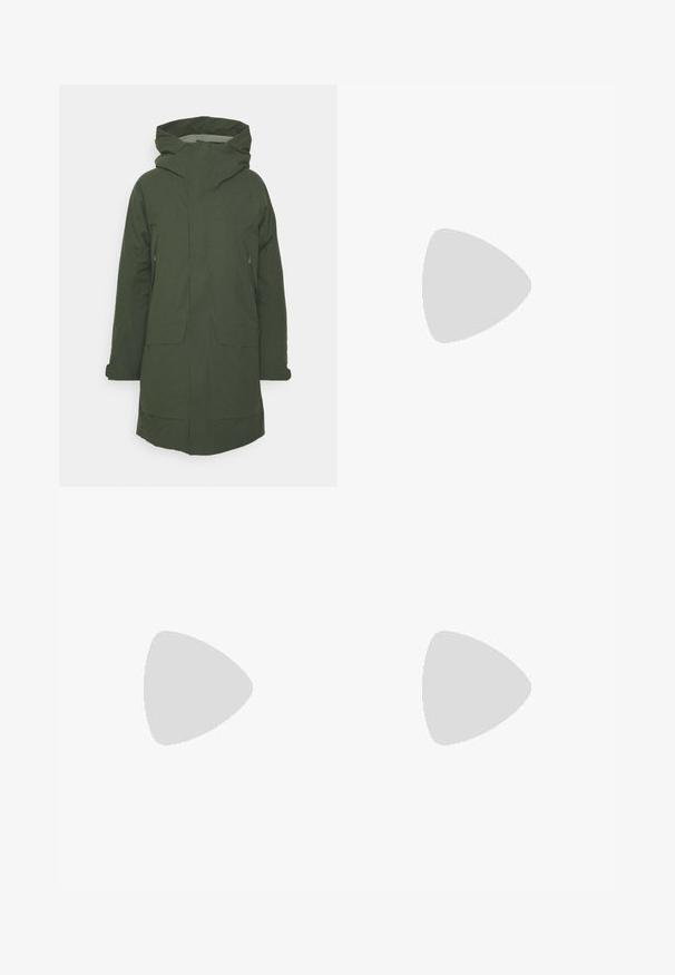 Houdini FALL IN - Wintermantel - baremark green/dunkelgrün - Zalando.at