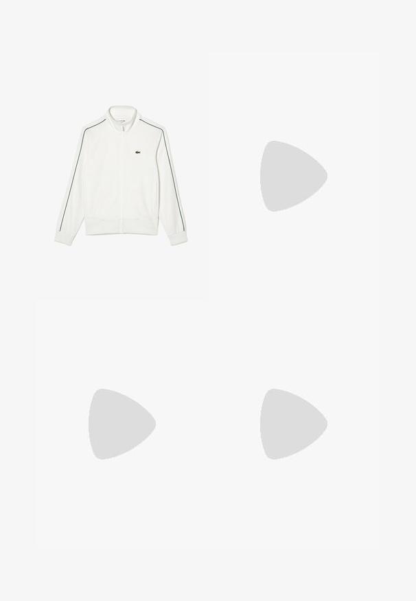 Lacoste ESSENTIAL TRACKSUIT - Trainingsjacke - flour/offwhite - Zalando.ch